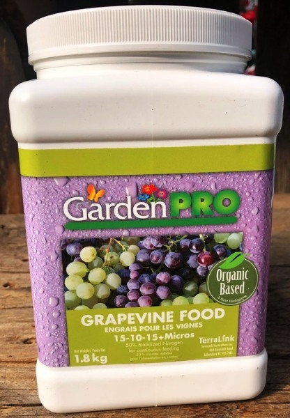 GP GRAPEVINE FOOD 1.8 KG - Little Mountain Garden Centre
